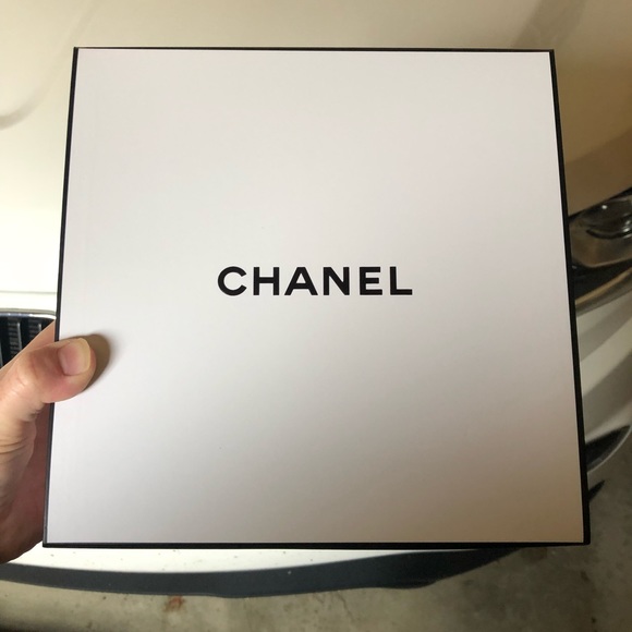 CHANEL | Bags | Authentic Chanel Empty Storage Box Square Container ...